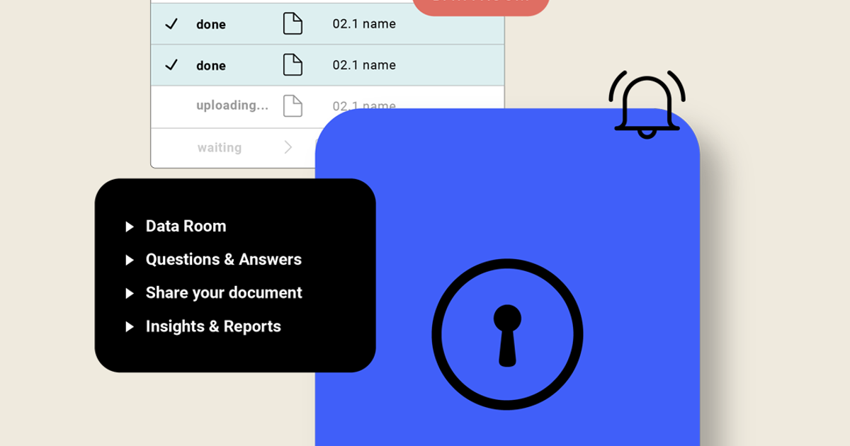 Open je Dataroom vandaag nog | Virtual Vaults
